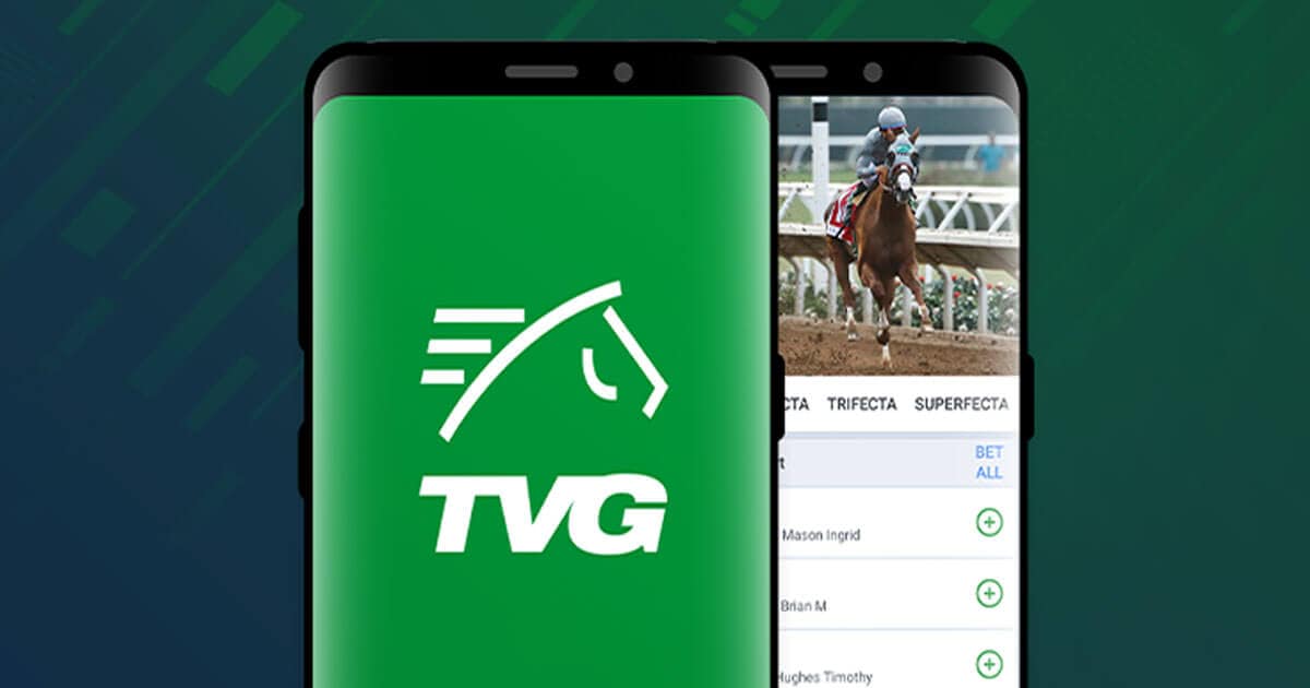 TVG Mobile App | Top US Racebook | Review & $250 Free Bonus